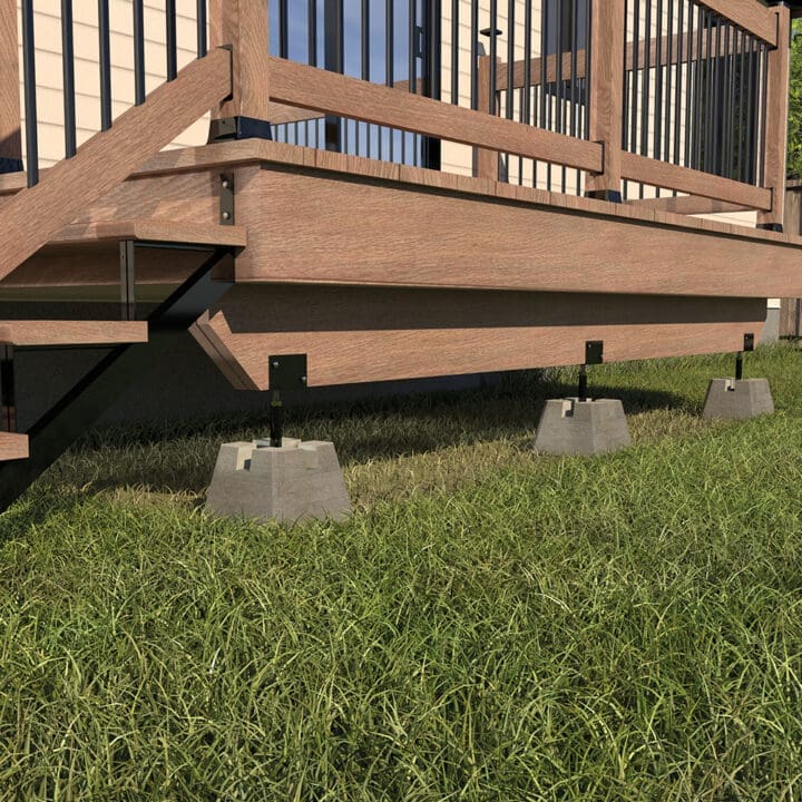 Adjustable Deck Support - Pylex