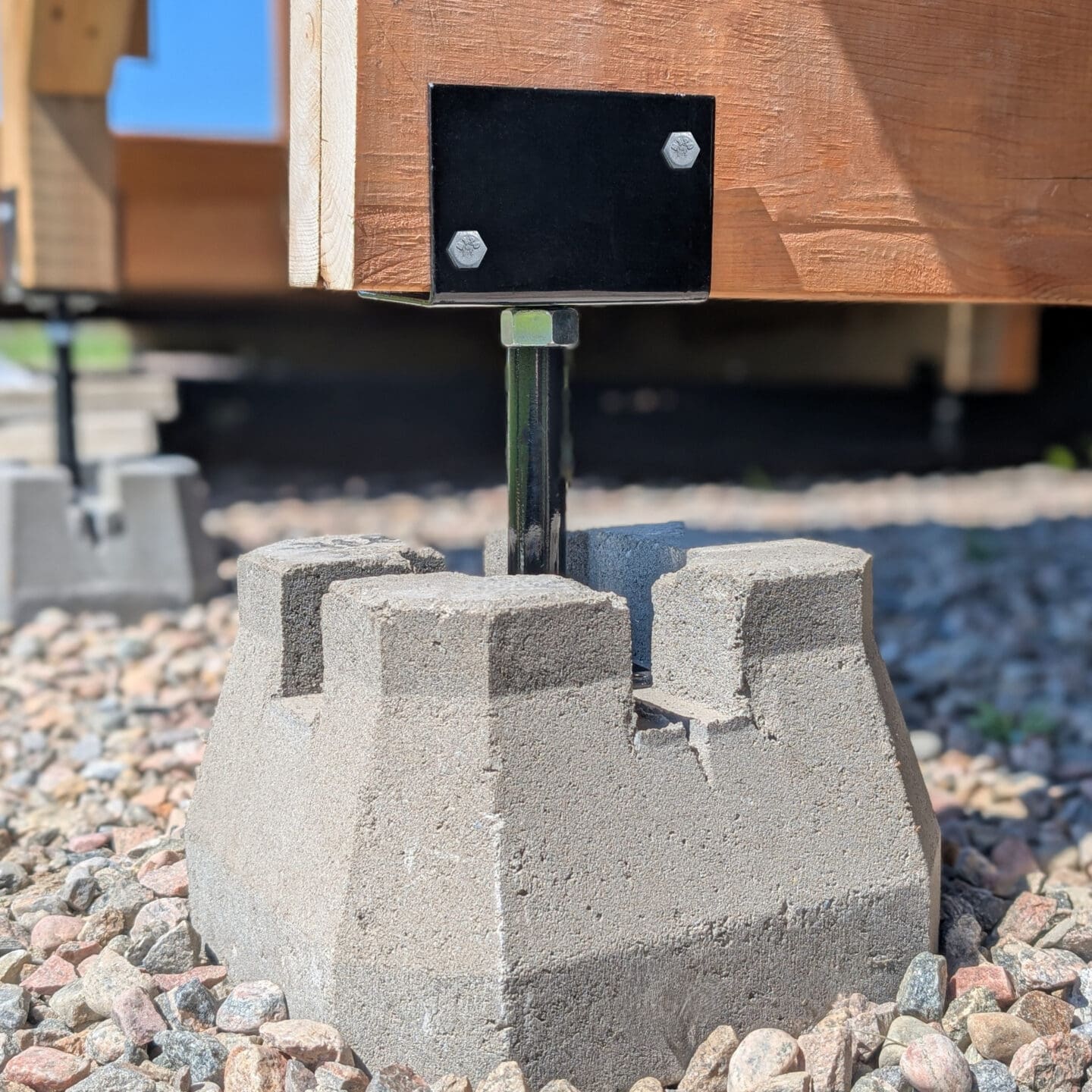 Adjustable Deck Support - Pylex