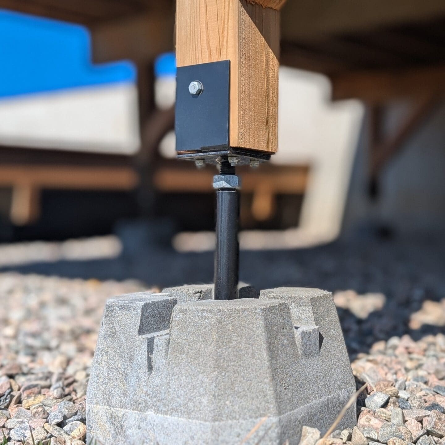 Adjustable Deck Support - Pylex