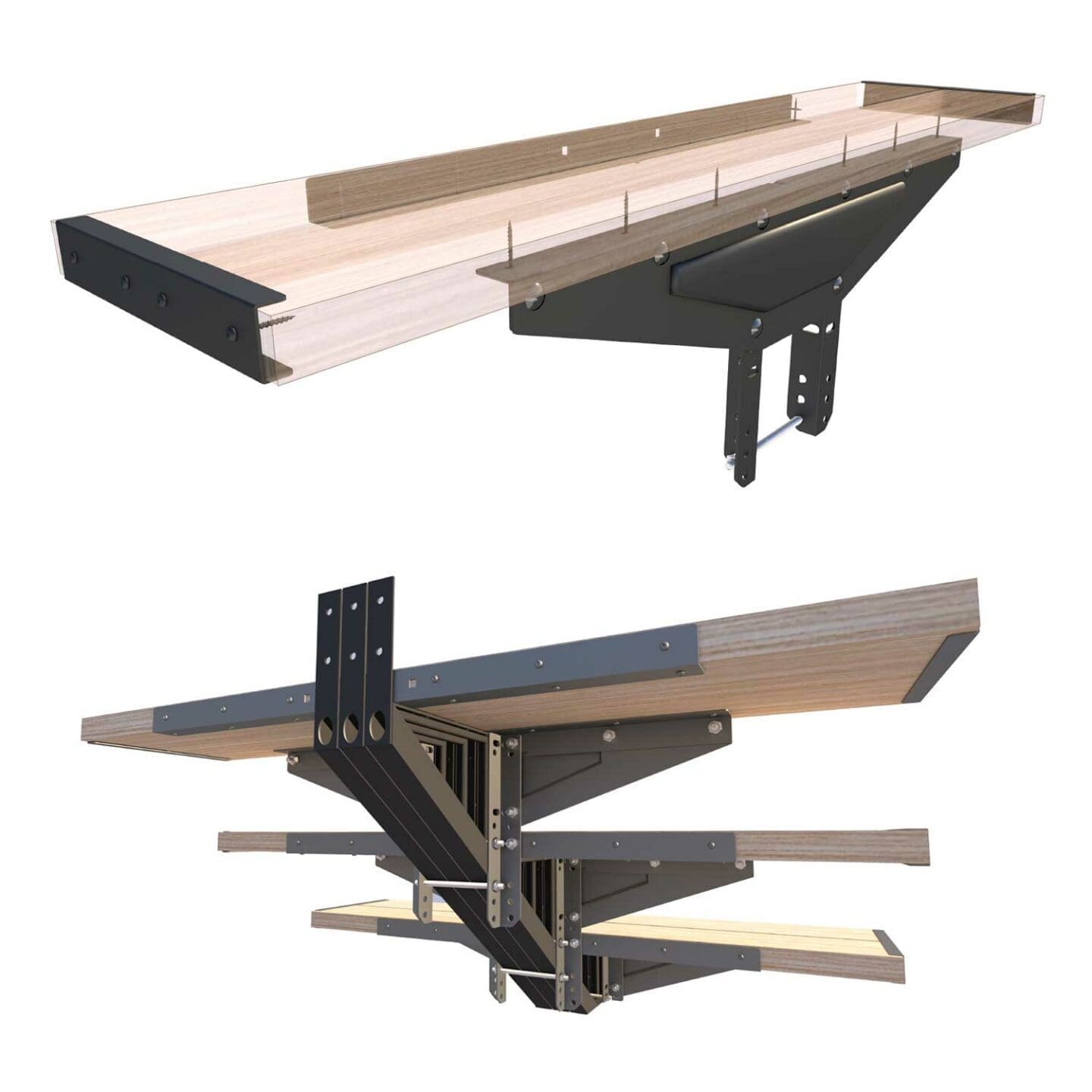 Central Steel Stringer System - Pylex