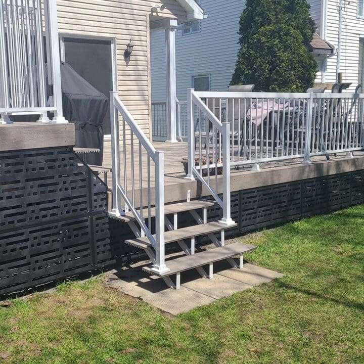 Aluminum Stair Stringer COLLECTION 11 (10-1/4 po) - Pylex